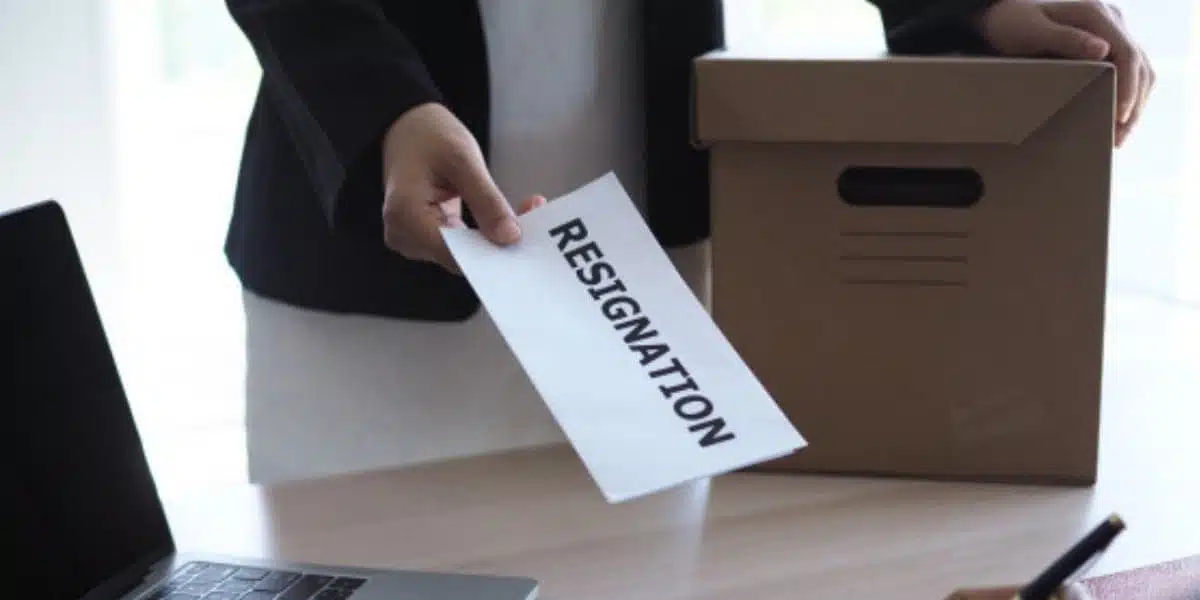 Co-worker fumes as woman resigns, relocates with husband to another ...