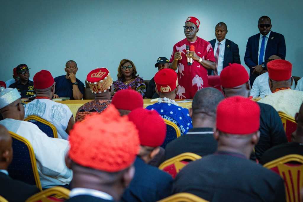 Gov. Soludo Meets With Traditional Rulers, Presidents-general, Harps On ...