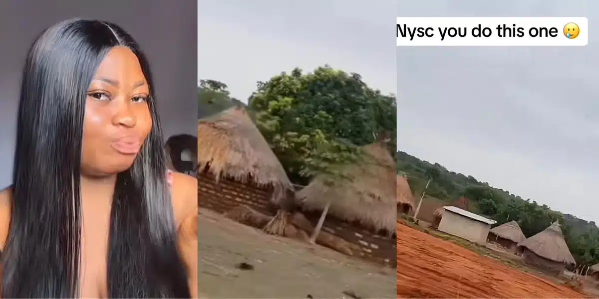 Female corper shows off location posted for NYSC — Akelicious