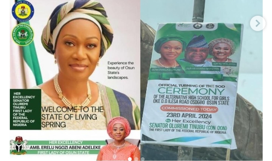 Remi Tinubu Makes History, Becomes The First First Lady To Be Welcomed ...