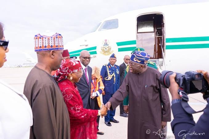 President Tinubu Arrives in Lagos to Inaugurate Lagos-Calabar Coastal Highway — Akelicious