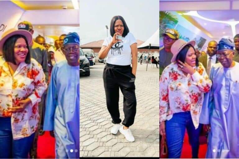 Nollywood actress , Toyin Abraham exchange heavy curses with Nigerians over President Tinubu ...