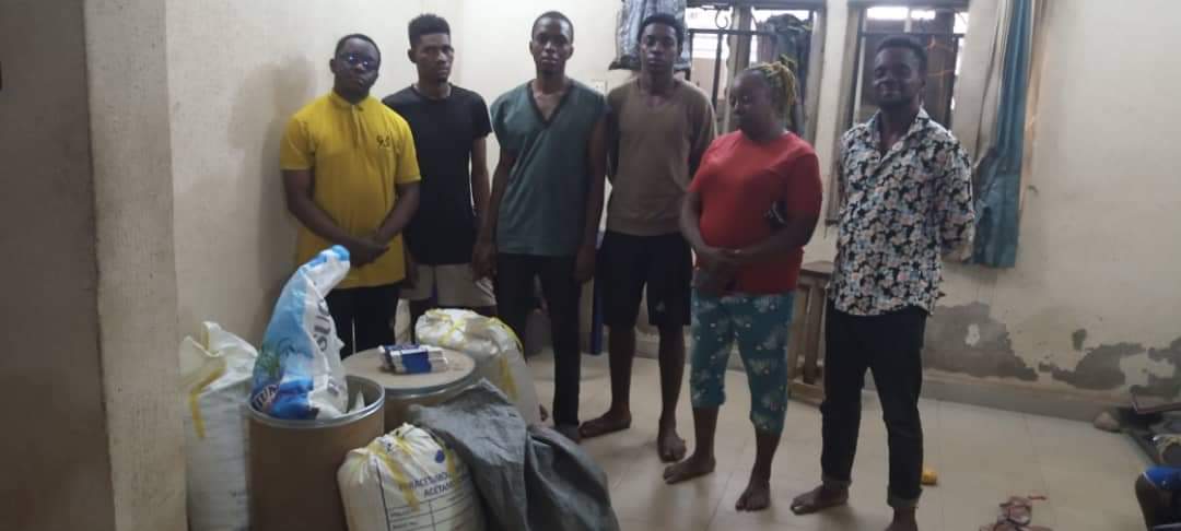OCHA Brigade Raids Fake Drug Factory, Arrests Owner, Six Others ...