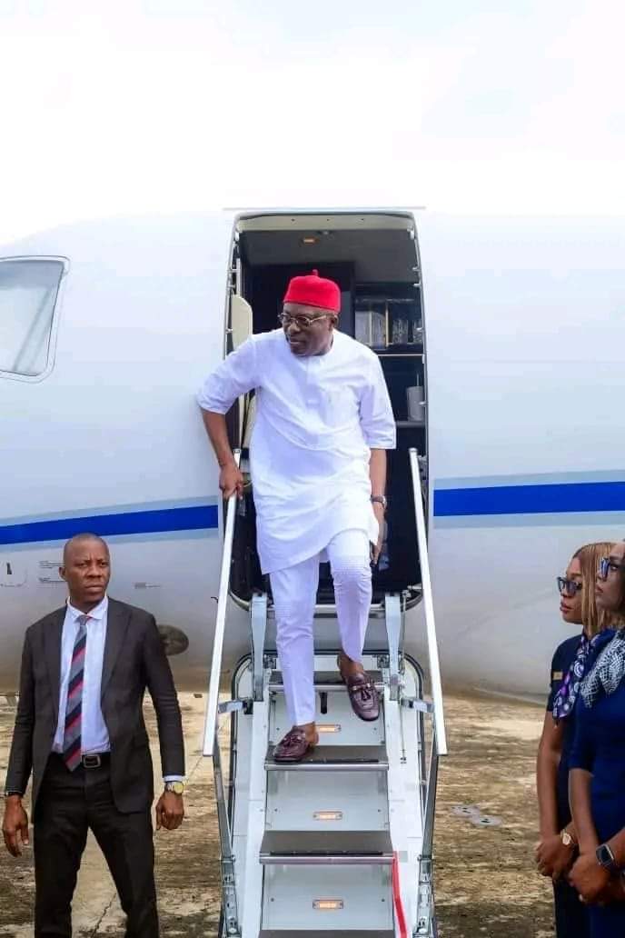 Governor of Rivers State, Fubara Arrives Jalingo, Taraba state Capital ...