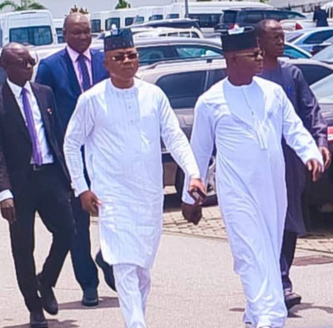 Photo Of Yahaya Bello, Arriving at the EFCC Headquarters, Abuja ...