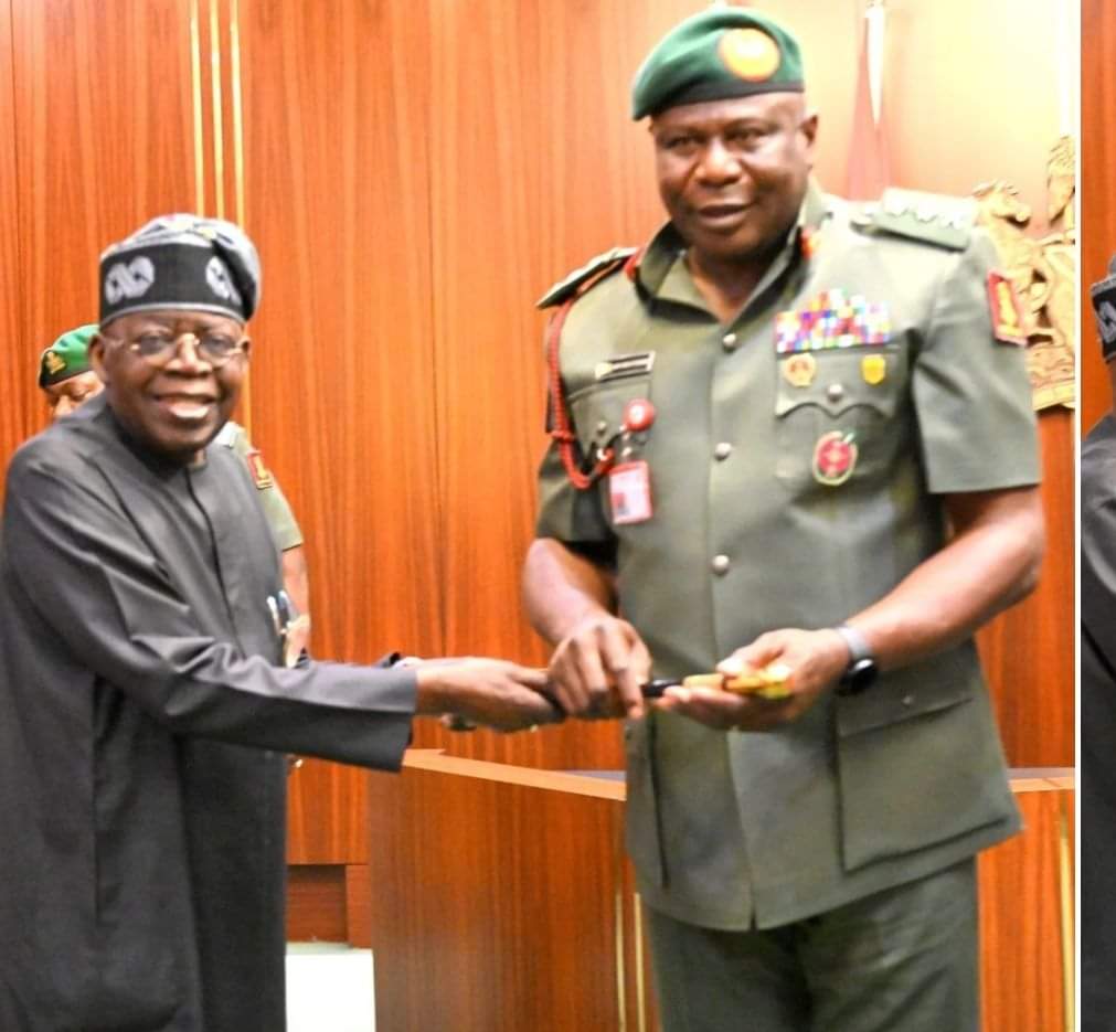 President Tinubu promotes acting Chief of Army Staff to Lieutenant General