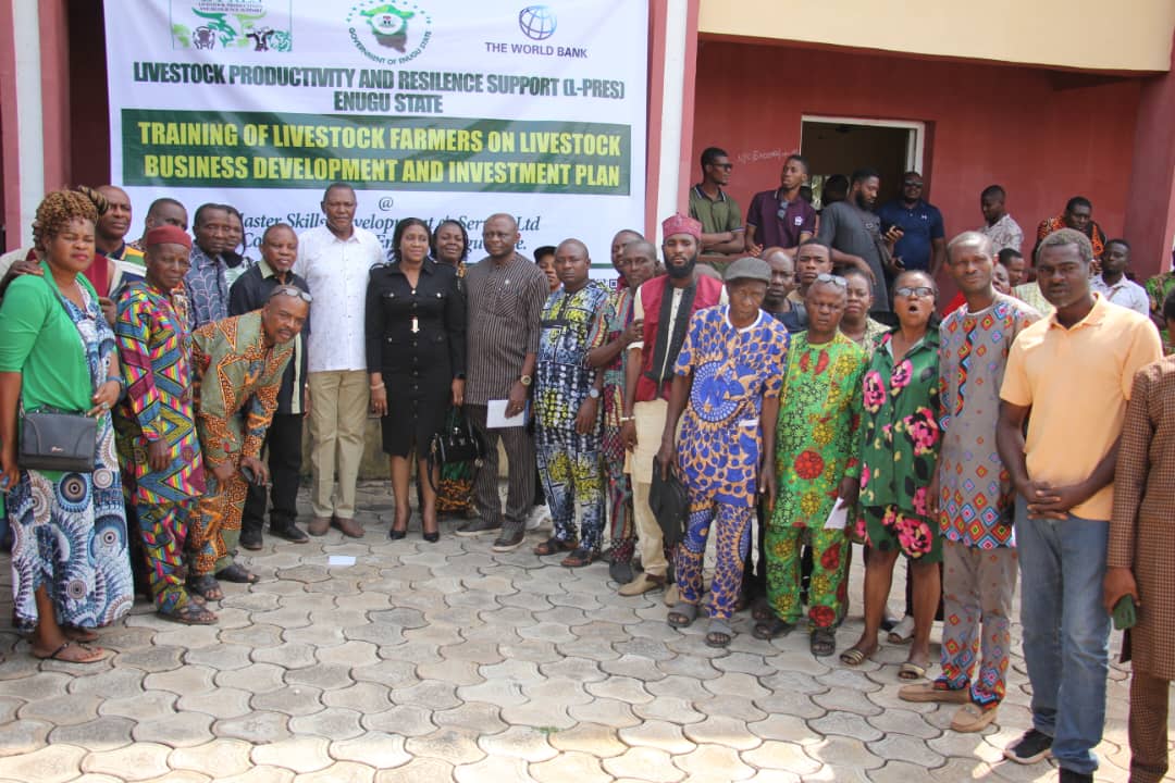 Enugu State Government Trains Over 450 Livestock Farmers Under L-PRES — Akelicious