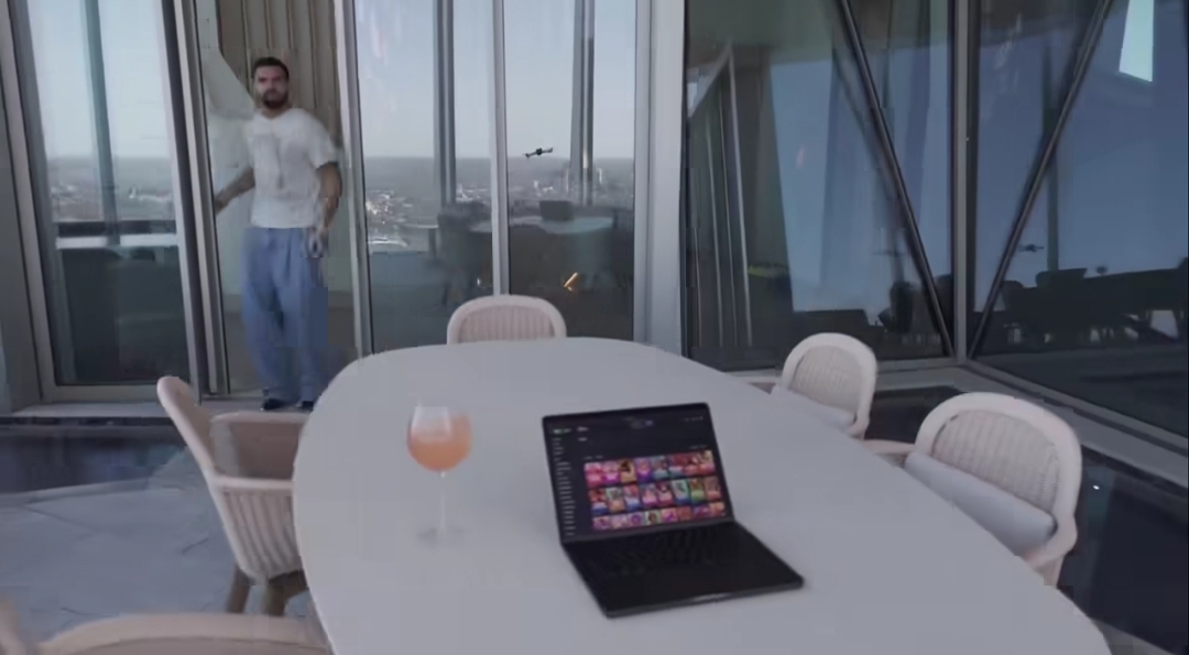 Drake attacks mysterious drone spying on him at his luxurious penthouse ...